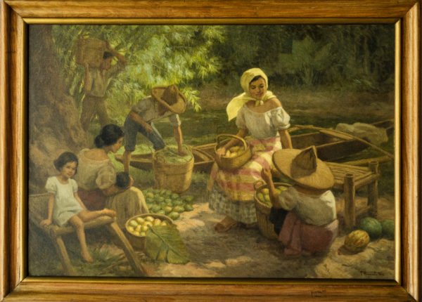 Artwork: Mango Gatherers - B&B Italia Manila